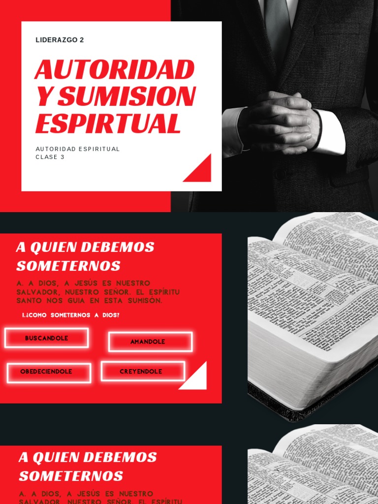 Autoridad y Sumisión Espiritual | PDF | Alma | Pecado