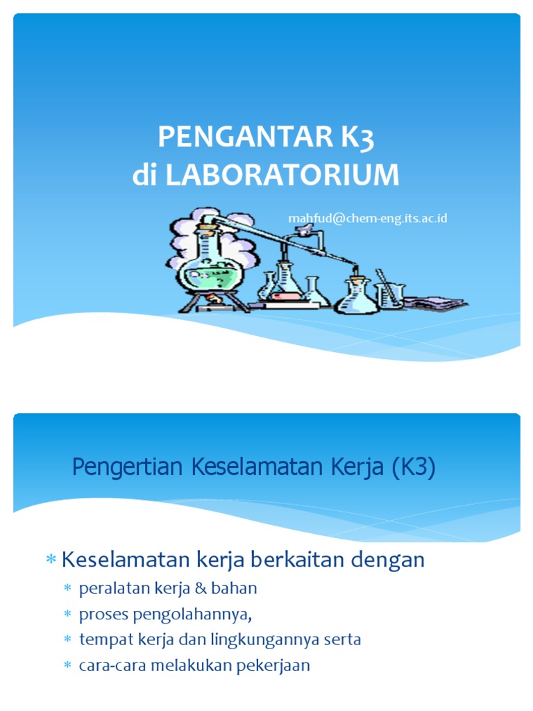 Panduan Keselamatan K3 di Laboratorium | PDF