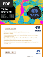 Tata Motors Organizational Structure Overview | PDF | Organizational ...