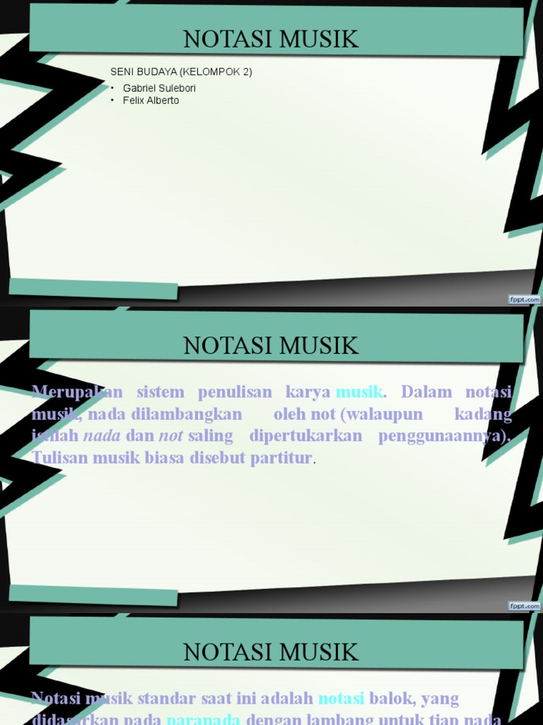 Notasi Musik | PDF