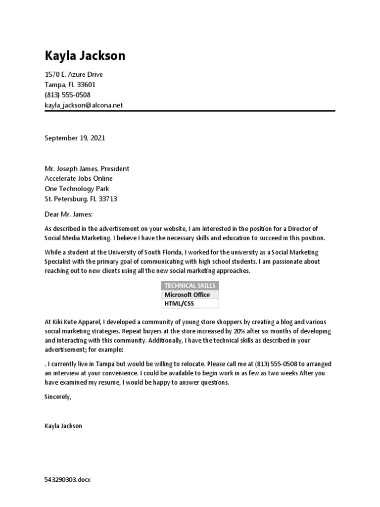 Andre Word 2G Application Letter Resume | PDF | Popular Culture & Media ...