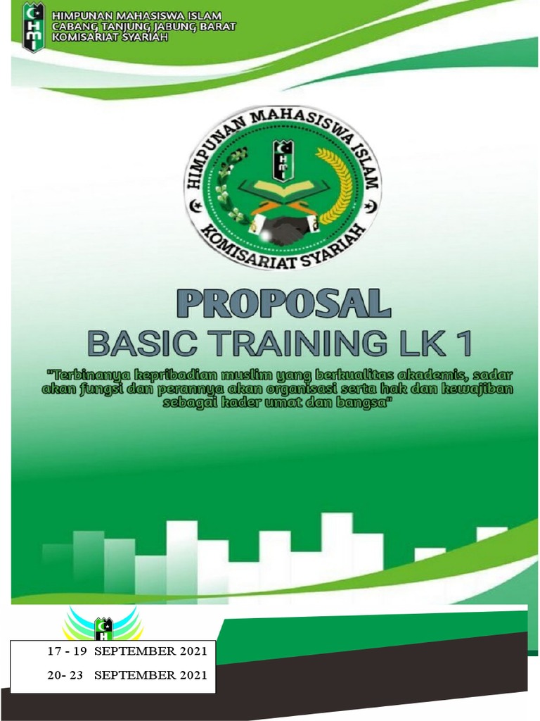 Proposal LK 1 Hmi Syariah 2021 | PDF