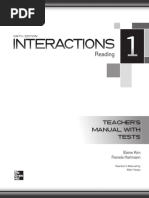 Interactions 1 Listening and Speaking | PDF