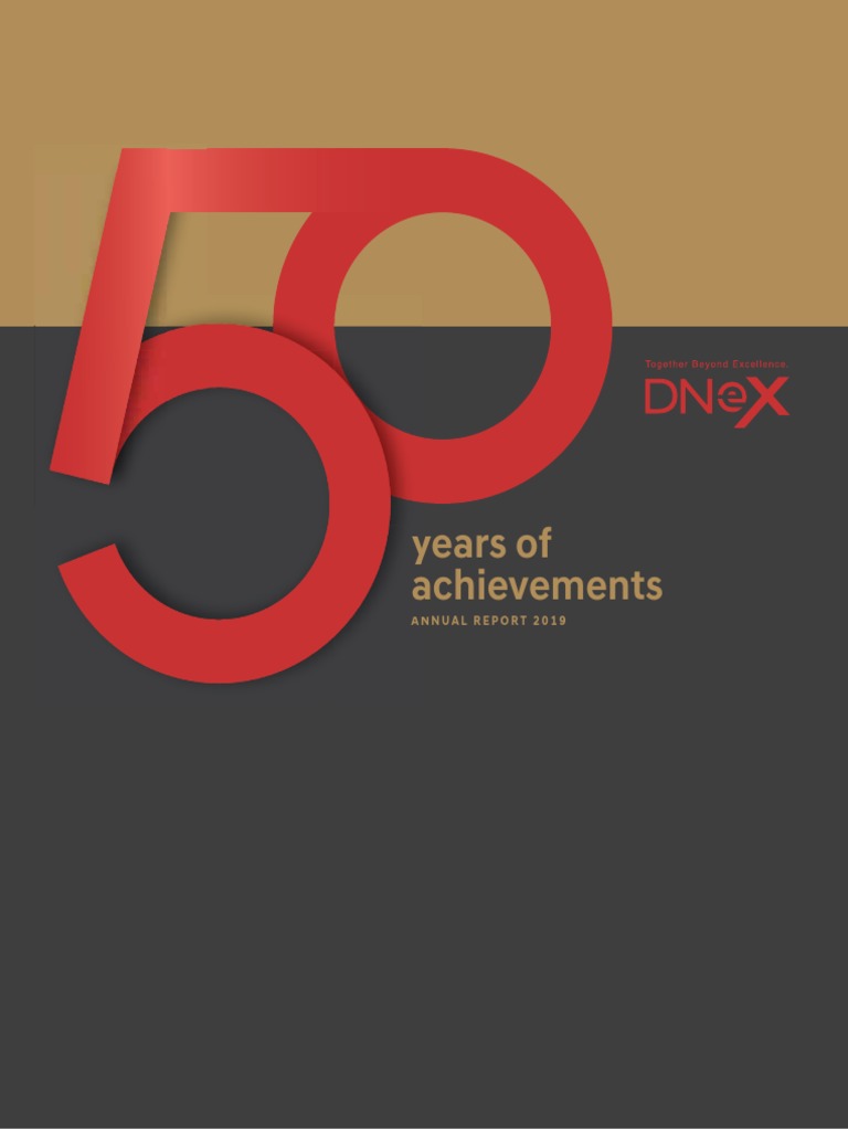 DNeX Annual Report 2019 | PDF | Business | Economies