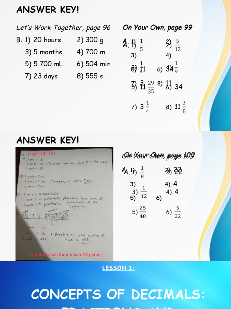 G6 Concepts of Decimals | PDF | Decimal | Numbers