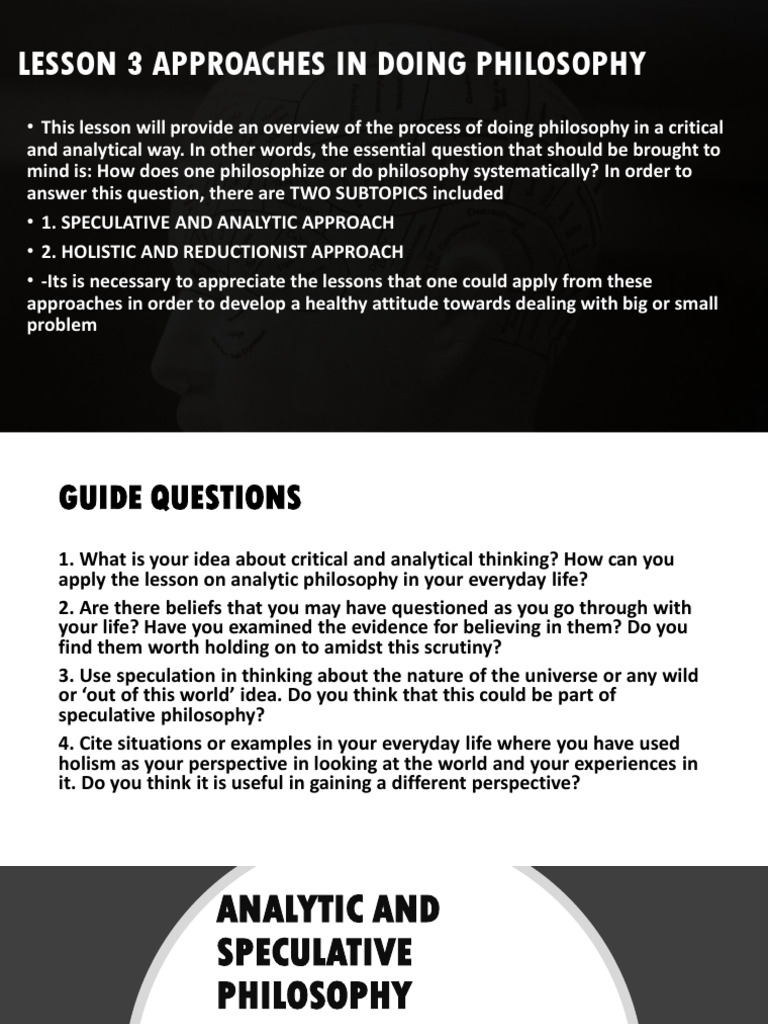 Doing Philosophy 3 | Download Free PDF | Reductionism | Theory