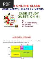 Case Study Based Questions Class 9 | PDF | Area | Length