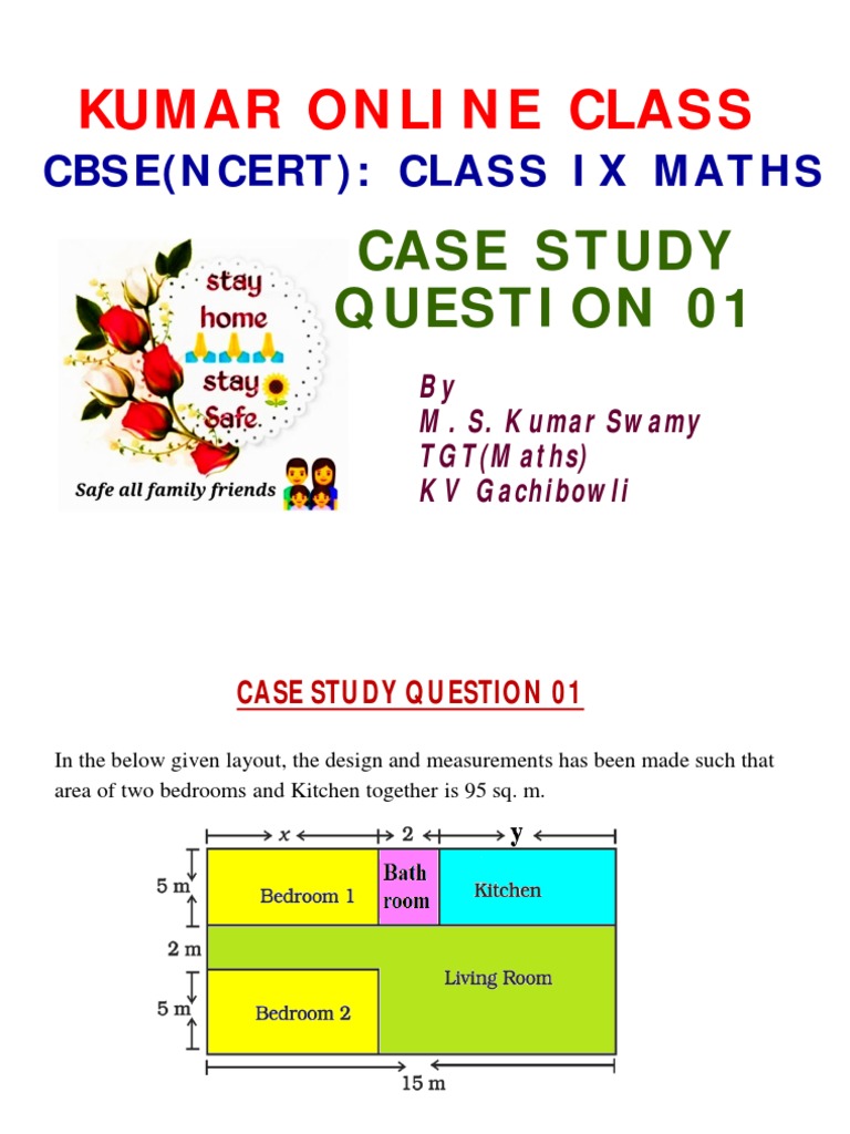 Maths Ix Case Study Question 01 | PDF