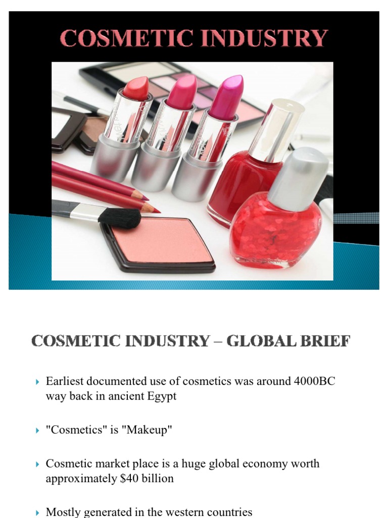 Trends in the Cosmetic Industry | PDF