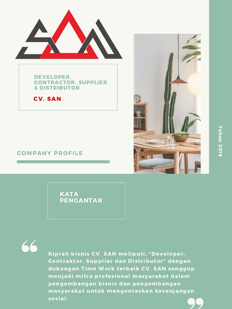Company Profile CV. SAN | PDF