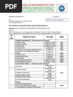 Cube Test Register | PDF | Civil Engineering | Building Technology