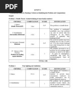 Family Nursing Problem Prioritization | PDF | Resource | Preventive ...