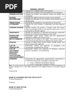 8 - Accomplishment Report Template | PDF