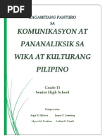 Grade 11 - Conative, Informative at Labeling Na Gamit NG Wika | PDF
