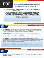 Eo-70-Elcac Task Force-Rcsp Task Force | PDF | Empowerment | Sustainability