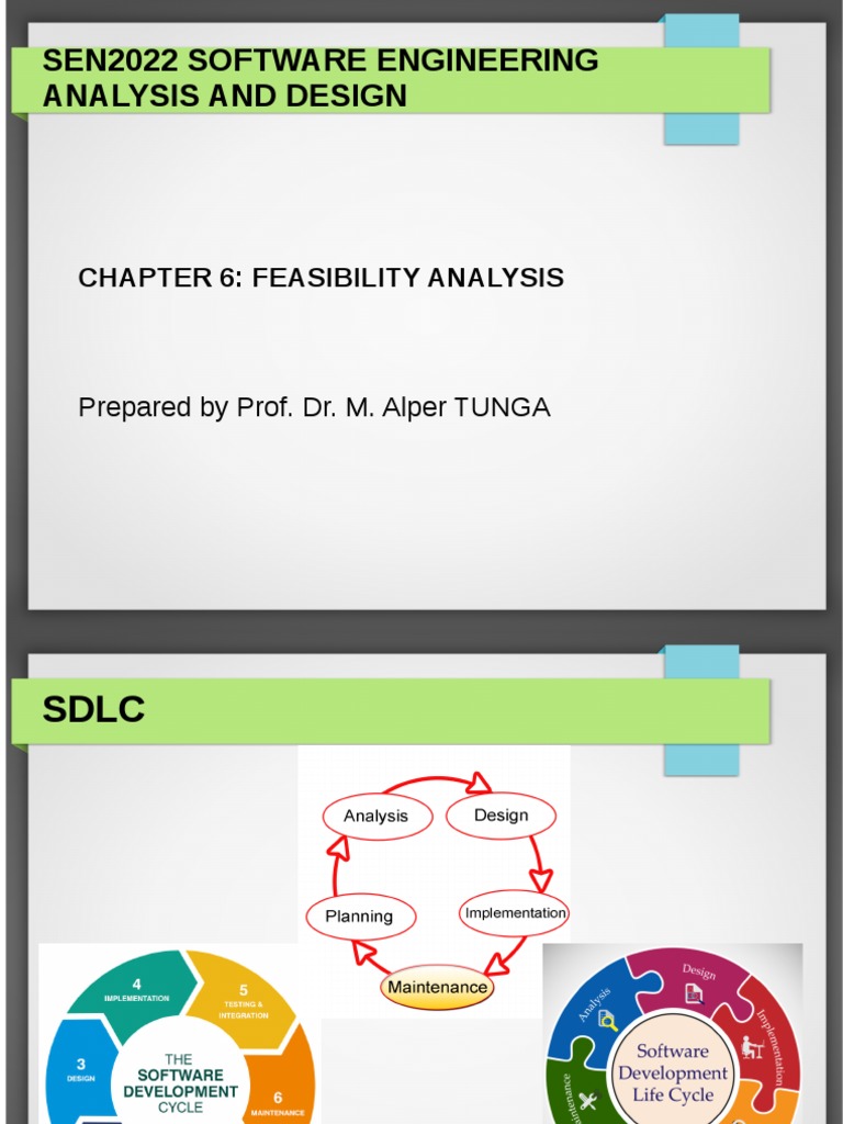 Sen2022 Software Engineering Analysis and Design | PDF | Feasibility Study | System