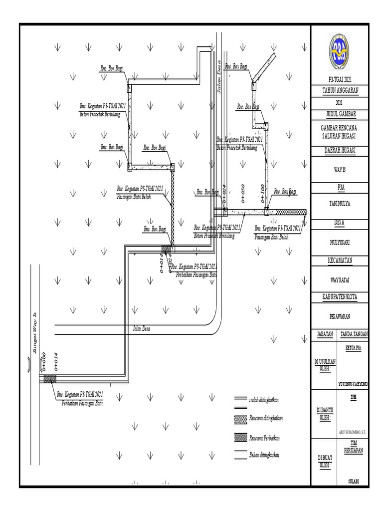 Contoh Patok Sta | PDF