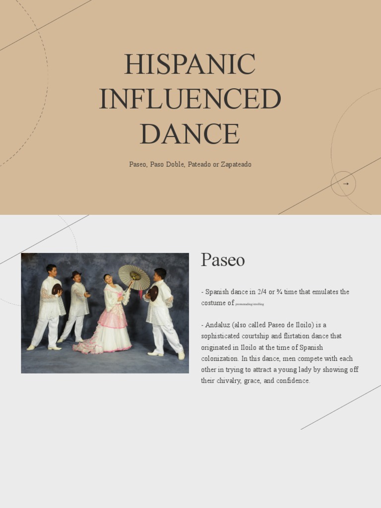 Hispanic - Influenced Dance | PDF | Dances | Recreation