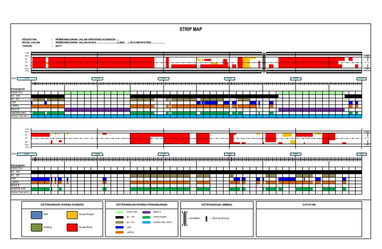 Strip Map Contoh | PDF