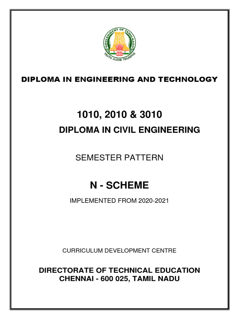 Diploma in Engineering and Technology | PDF | Test (Assessment ...