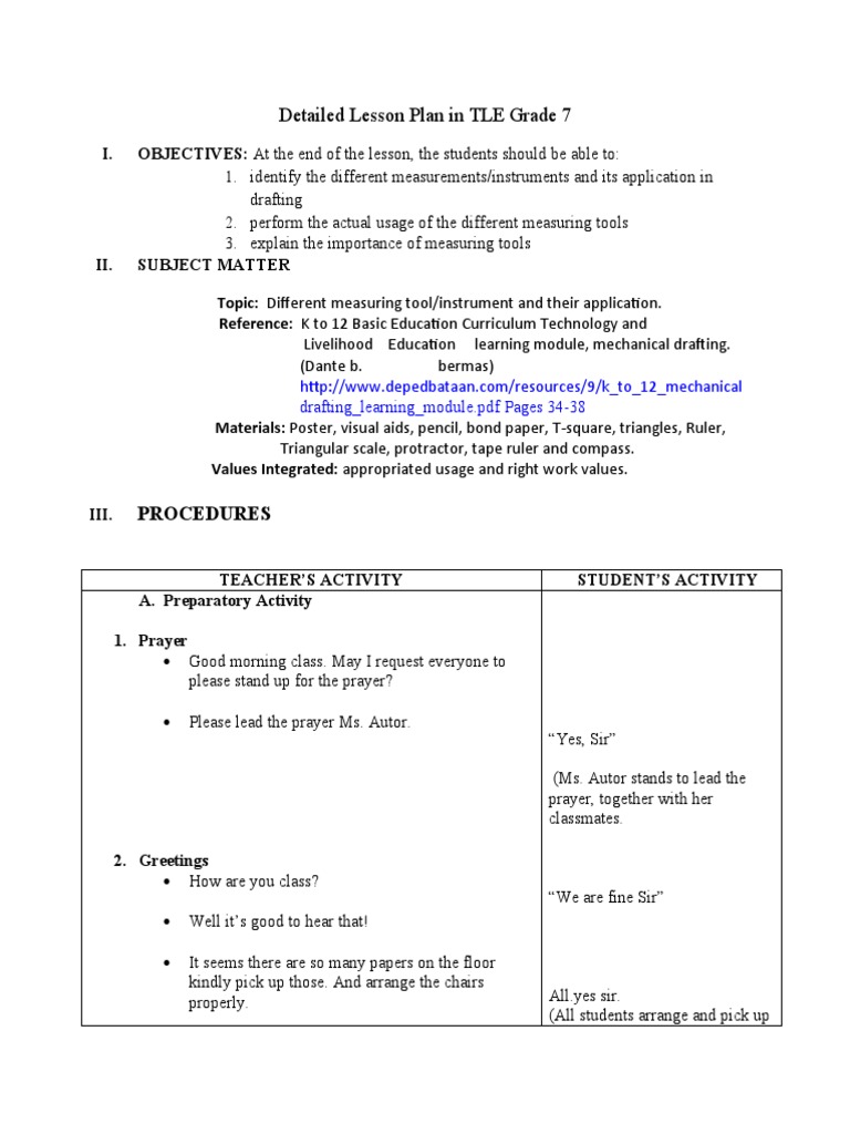 Final Lesson Plan in Strategies in Teaching (Kani e Print) | PDF ...