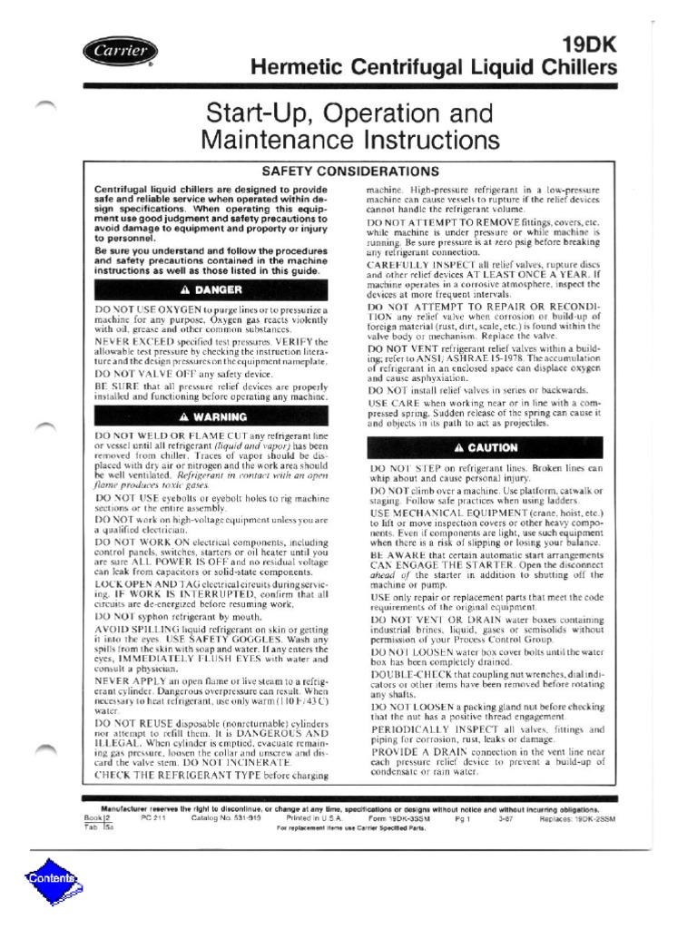 19dk - IOM | PDF | Machines | Equipment