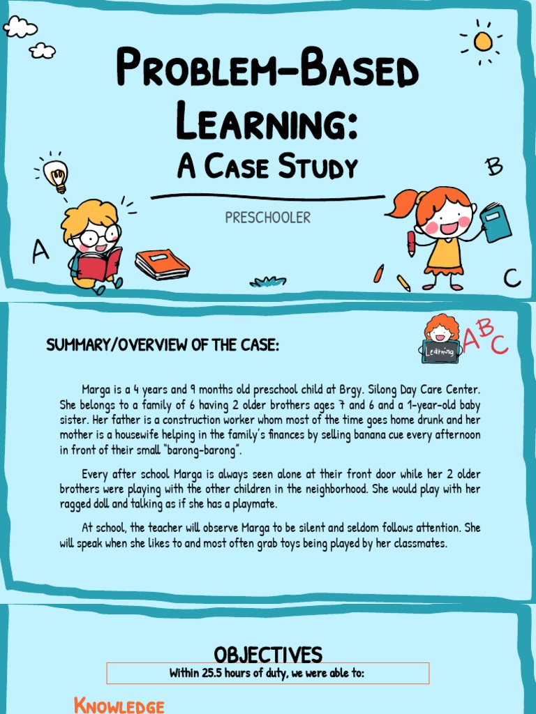 Problem-Based Learning:: A Case Study | PDF | Relationships | Parenting