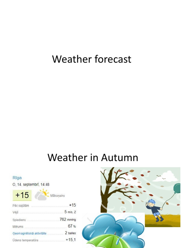 Weather Forecast | PDF