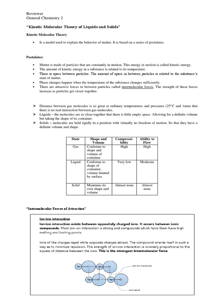 General Chemistry 2 | PDF | Chemistry | Solid