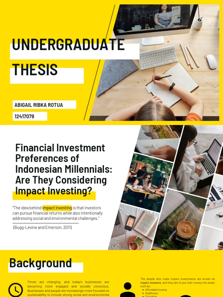 Undergraduate Thesis Proposal | PDF | Motivation | Motivational