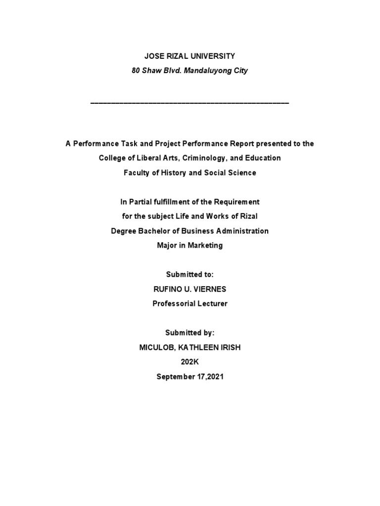 Ang Buhay NG Isang Bayani Documentary | PDF