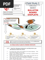 My Proposed Board Display