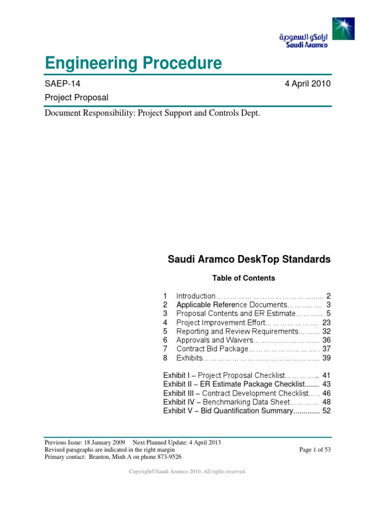SAEP-14 Project Proposal | PDF | Environmental Impact Assessment | Risk ...