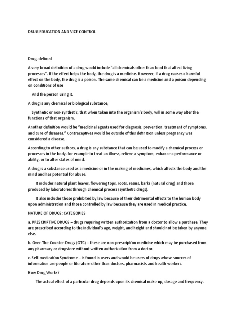 Document | PDF | Drugs | Substance Dependence