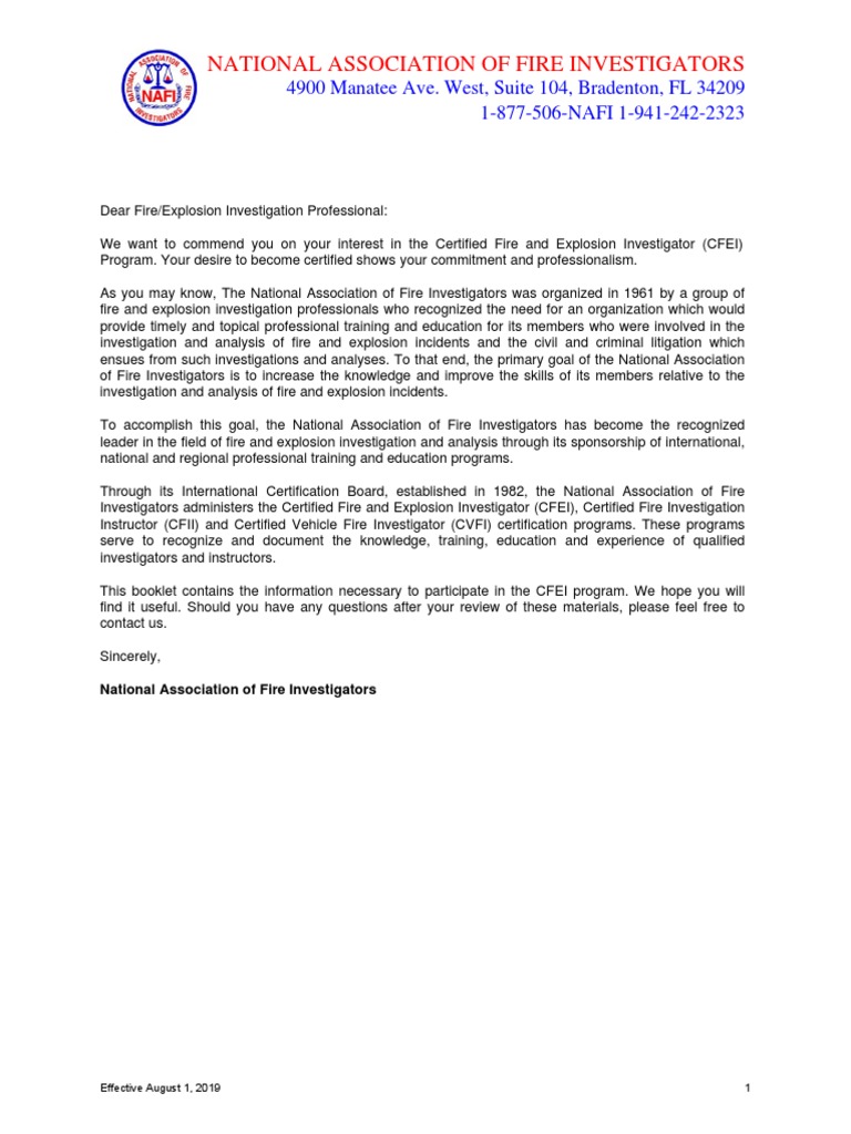 CFEI Guidelines and Application Fillable | PDF | Test (Assessment ...