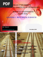 Turnout Geometry - Calculations: Data Sheet | PDF | Angle | Track (Rail ...