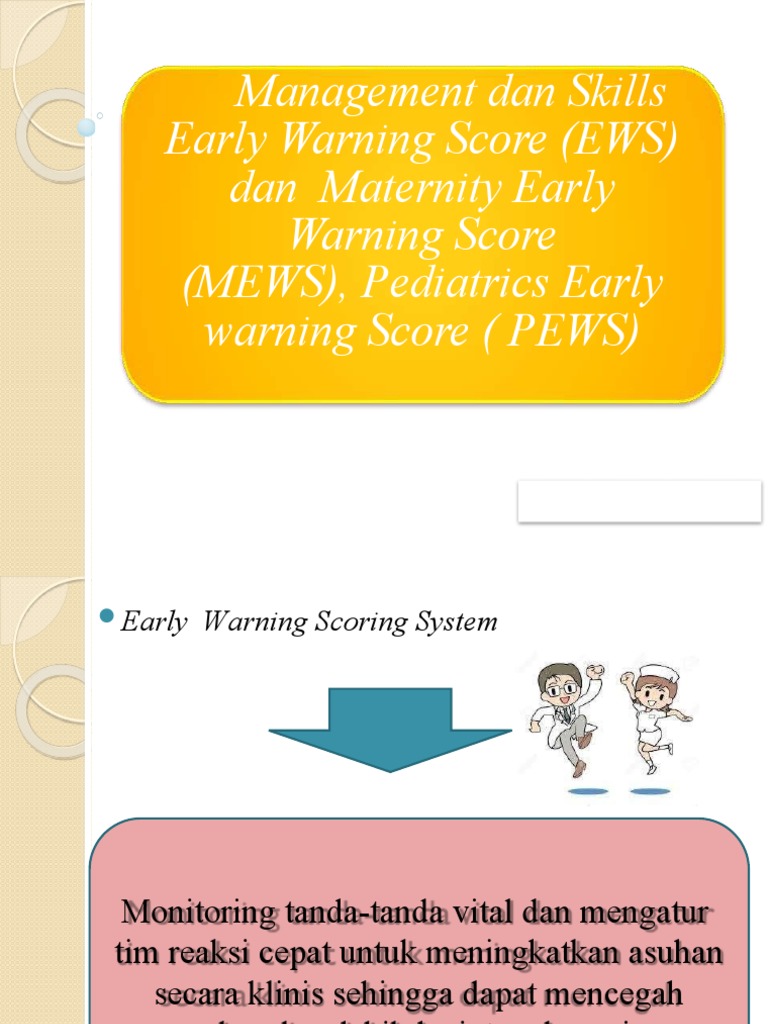EWS Dewasa, - Area - Maternitas, Pediatric | PDF