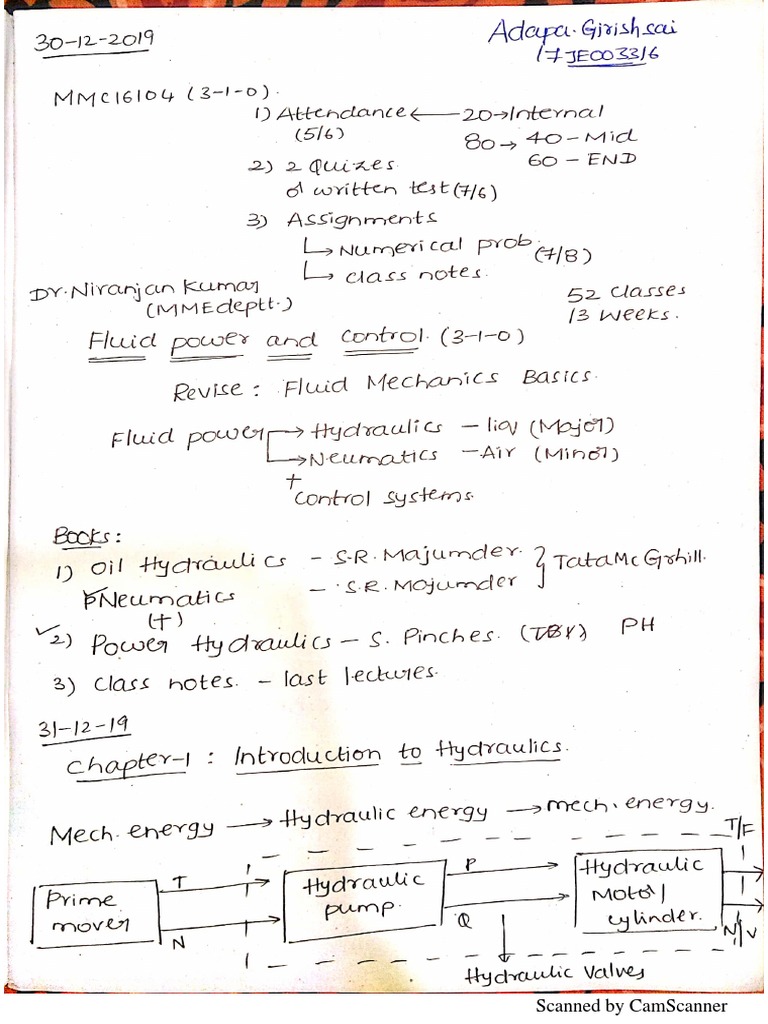 Fluid Power&Control. | PDF