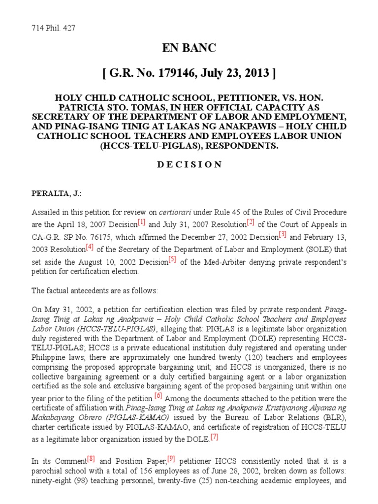 G.R. No. 179146 | PDF | Employment | Labour Law