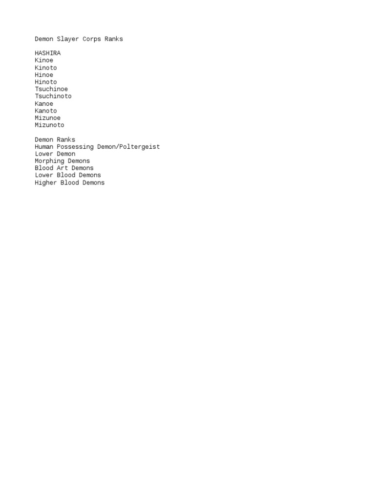 Demon Slayer | PDF | Law