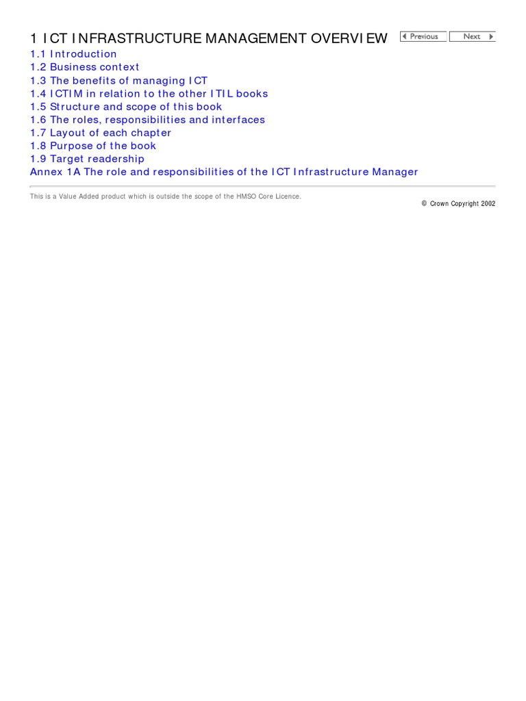 Infrastructure Management | PDF | It Service Management | Infrastructure