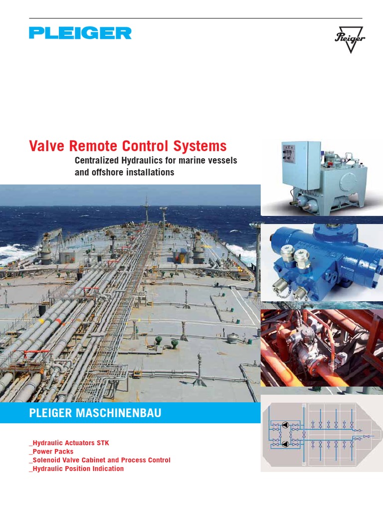 Pleiger Valve Actuator Systems Overview | PDF | Valve | Actuator