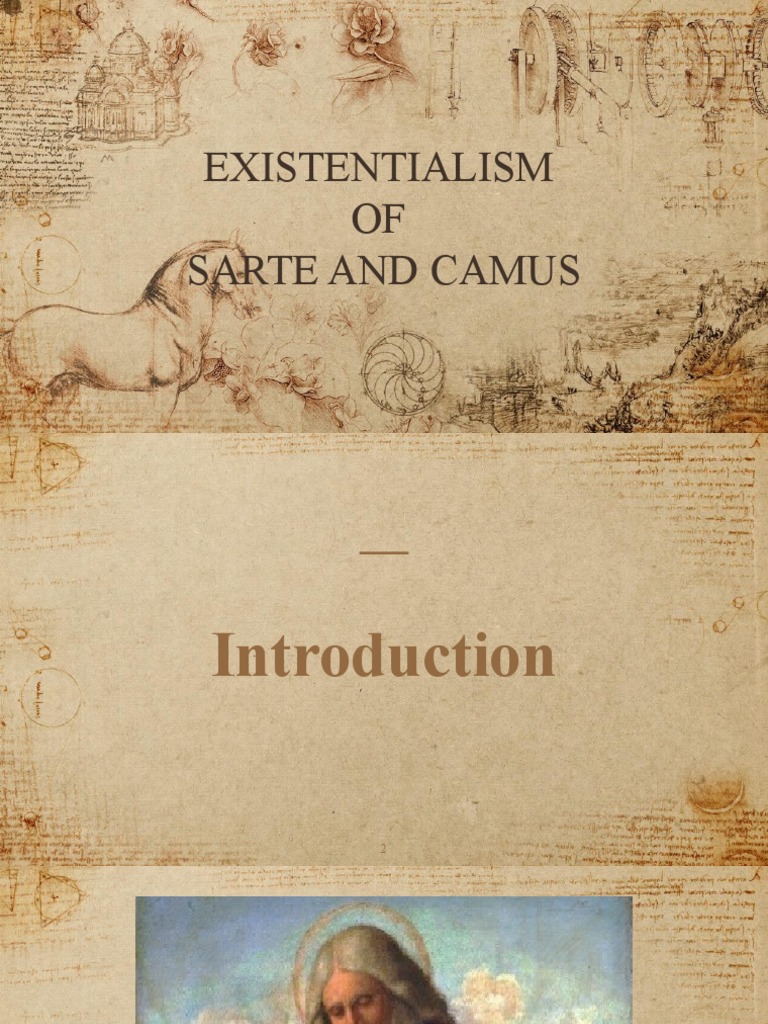 Existentialism Of Sarte And Camus Pdf Existentialism Albert Camus
