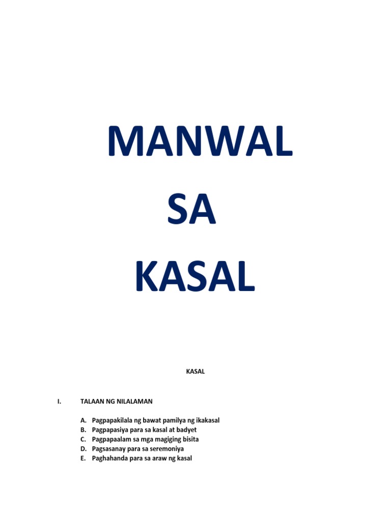 KASAL | PDF