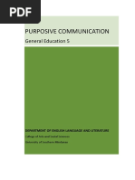 Purposive Communication Purposive Communication Books Atbp Publishing Corp. PATTS Book PDF | PDF ...
