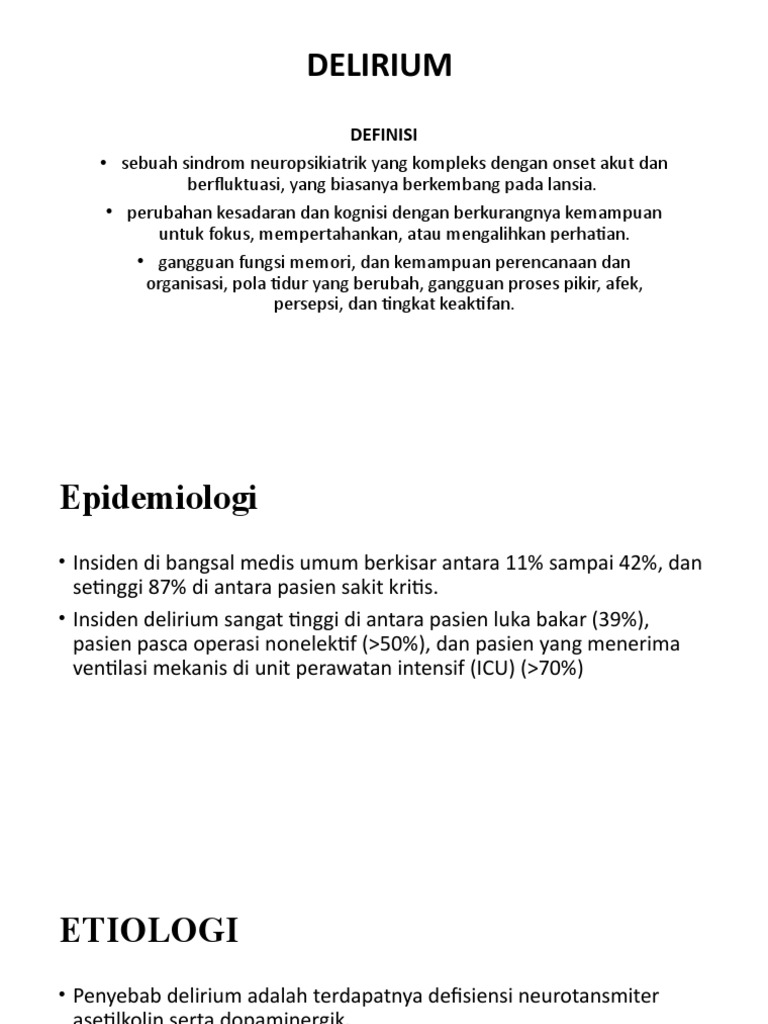 DELIRIUM | PDF