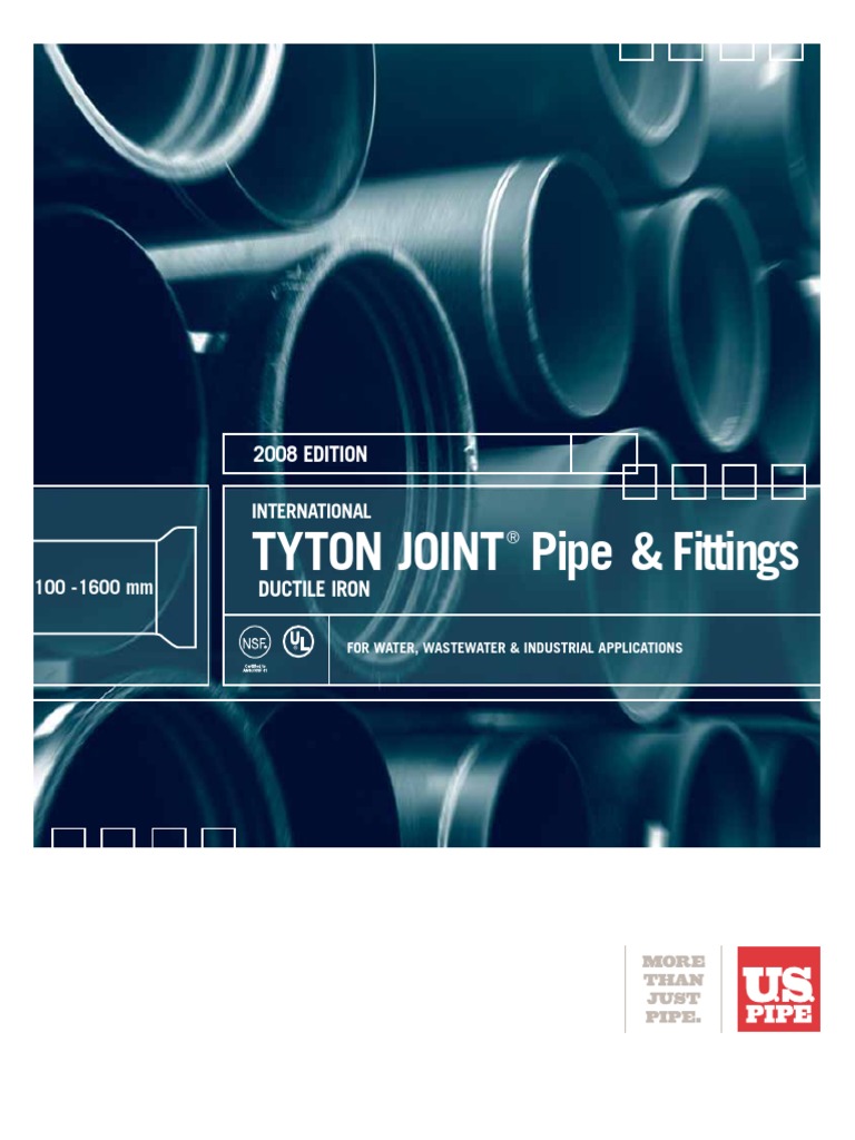 Tyton Joint Pipe & Fittings: 2008 Edition | PDF | Pipe (Fluid ...