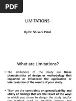 RESEARCH PAPER - SCOPE & LIMITATIONS (Reporting) | PDF | Performance ...