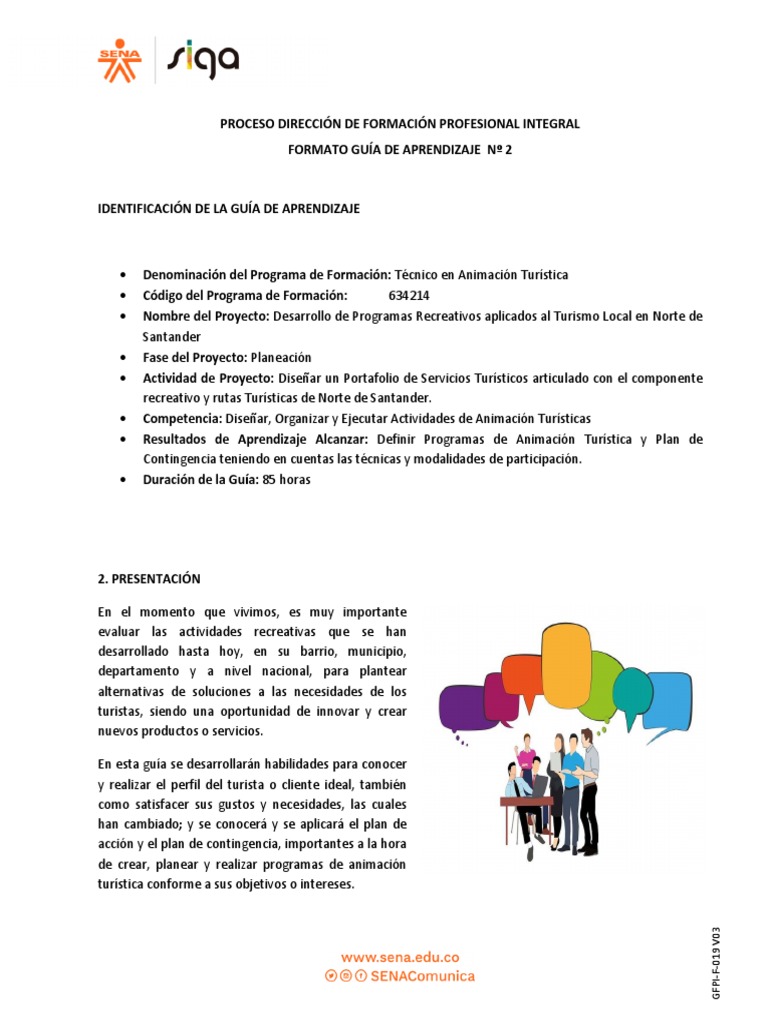 Guia 02 - de - Aprendizaje - Ejecutar Actividades Recreativas ...