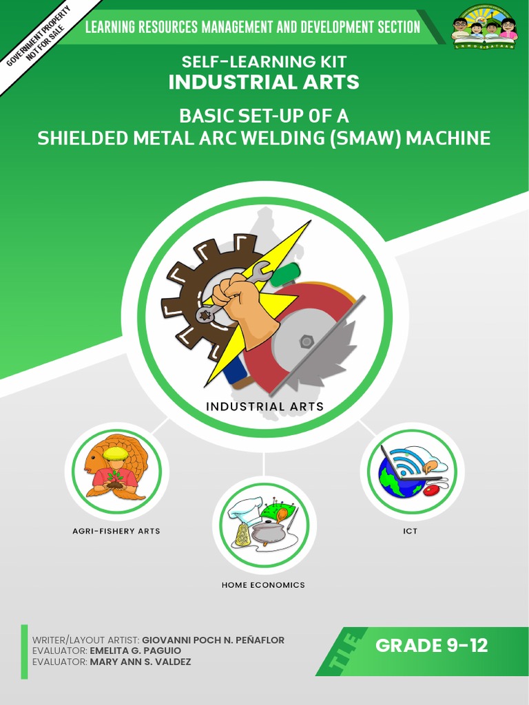 SHS - SLK - Industrial Arts Smaw Basic Set Up Fo Smaw Machine | PDF ...